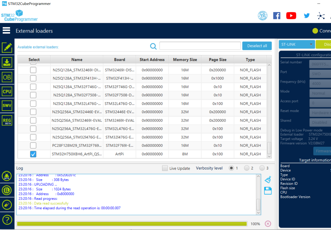 手把手系列--编写STM32CubeProgrammer的外部Flash下载算法_stm32cubeprogrammer 支持的flash-CSDN博客