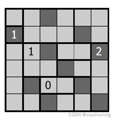 puzzle（1032）LITS、数间、缝线_lits 游戏-CSDN博客