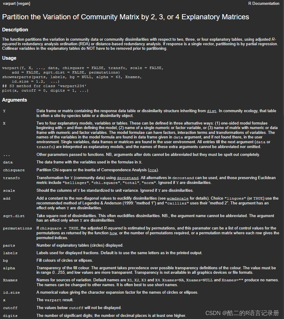 【R生态】方差分解分析及其显著性检验（Variation partition analysis）_vpa分析-CSDN博客