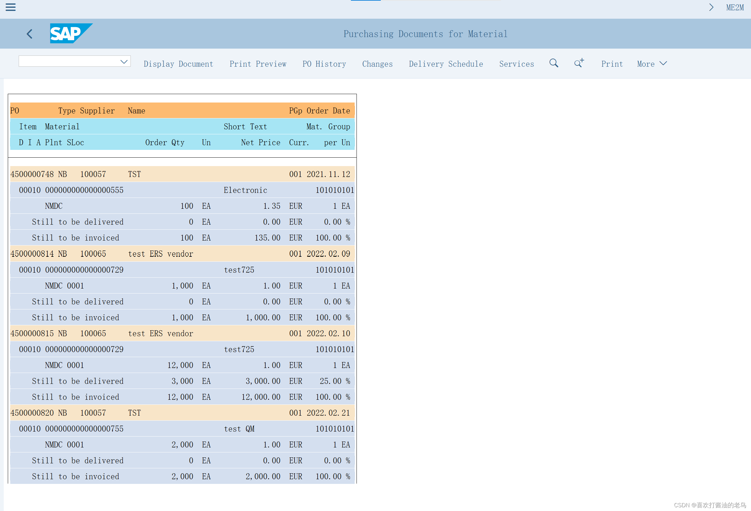 SAP MM 个人账号里参数ME_USE_GRID=‘X’不起作用？-CSDN博客