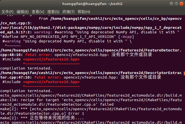 Ubuntu18.04配置ork（ecto、ecto_image_pipeline、ecto_opencv、ork_reconstruction）-CSDN博客