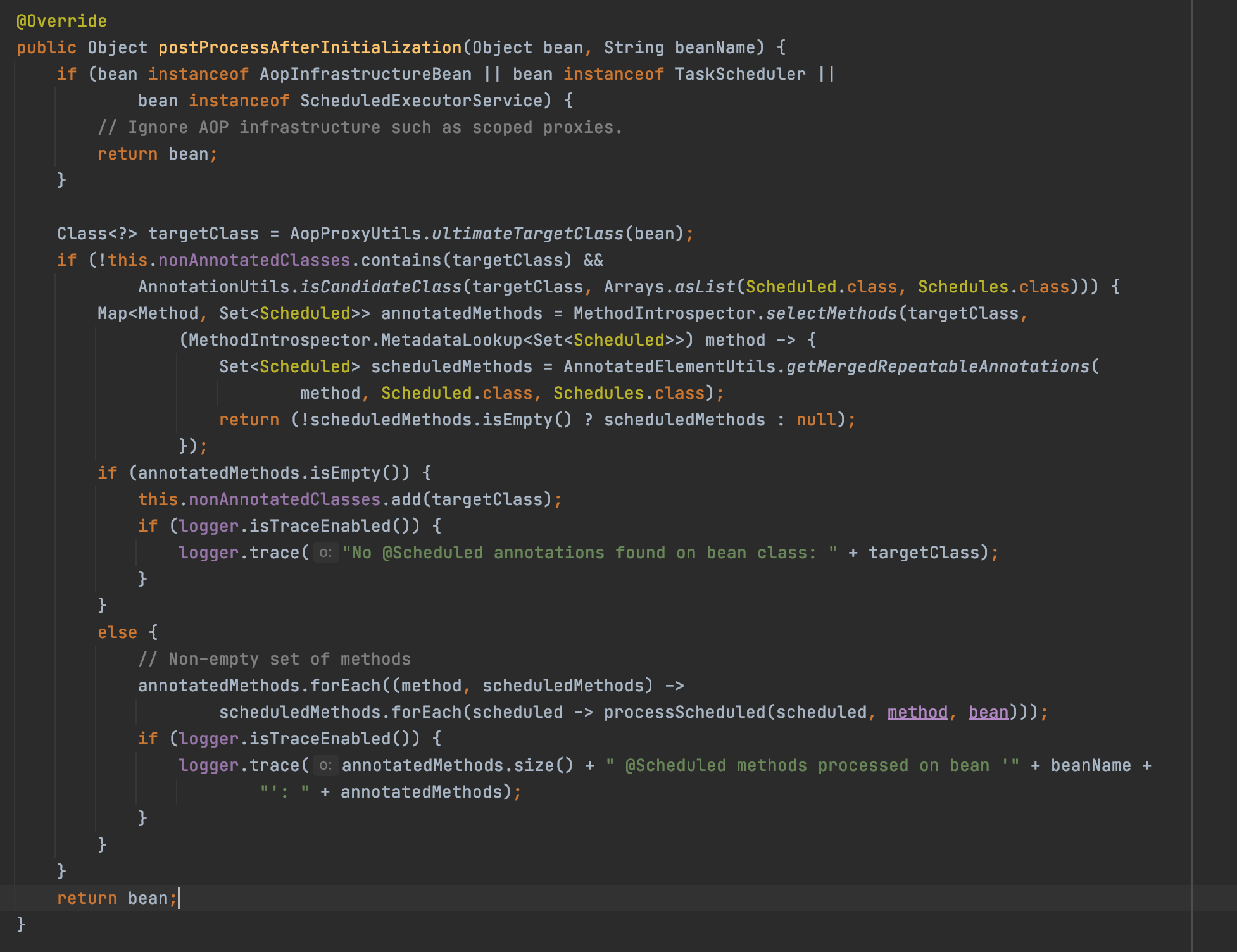 手把手分析springboot Enablescheduling原理 Csdn博客