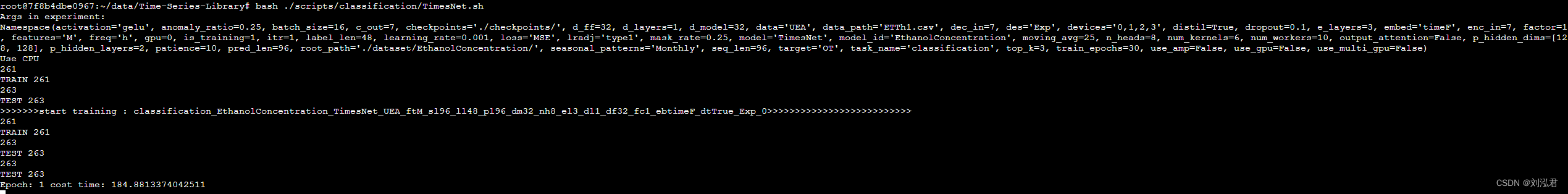 TimesNet复现-CSDN博客