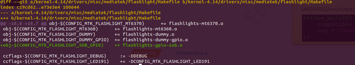 【MTK】 配置GPIO控制前置闪光灯_android12 mtk gpio 控制驱动-CSDN博客