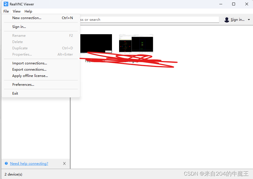 使用VNC通过网线连接实现远程桌面控制（1：vnc的安装与使用）_vnc远程桌面-CSDN博客
