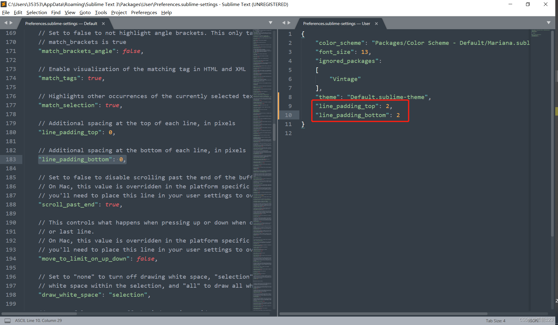 如何在sublime中改变行间距_sublime 行间距-CSDN博客