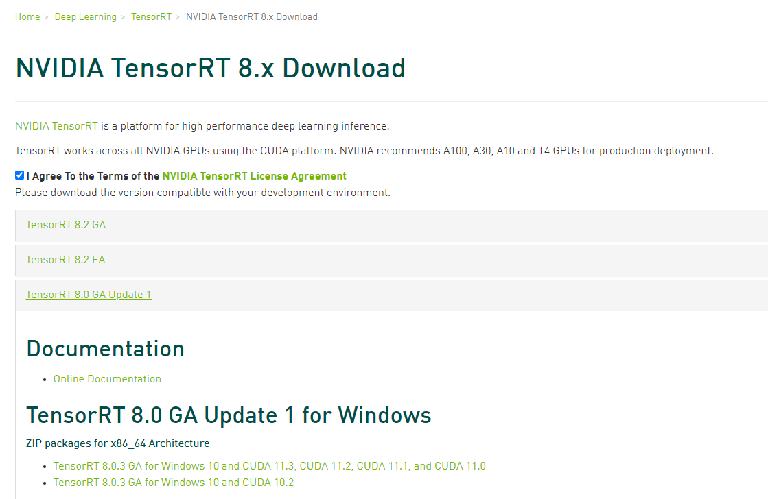 【TensorRT】win10安装tensorRT8.0.3.4+cudnn8.2.1+cuda10.2+利用opencv自己导入图像进行推理-CSDN博客