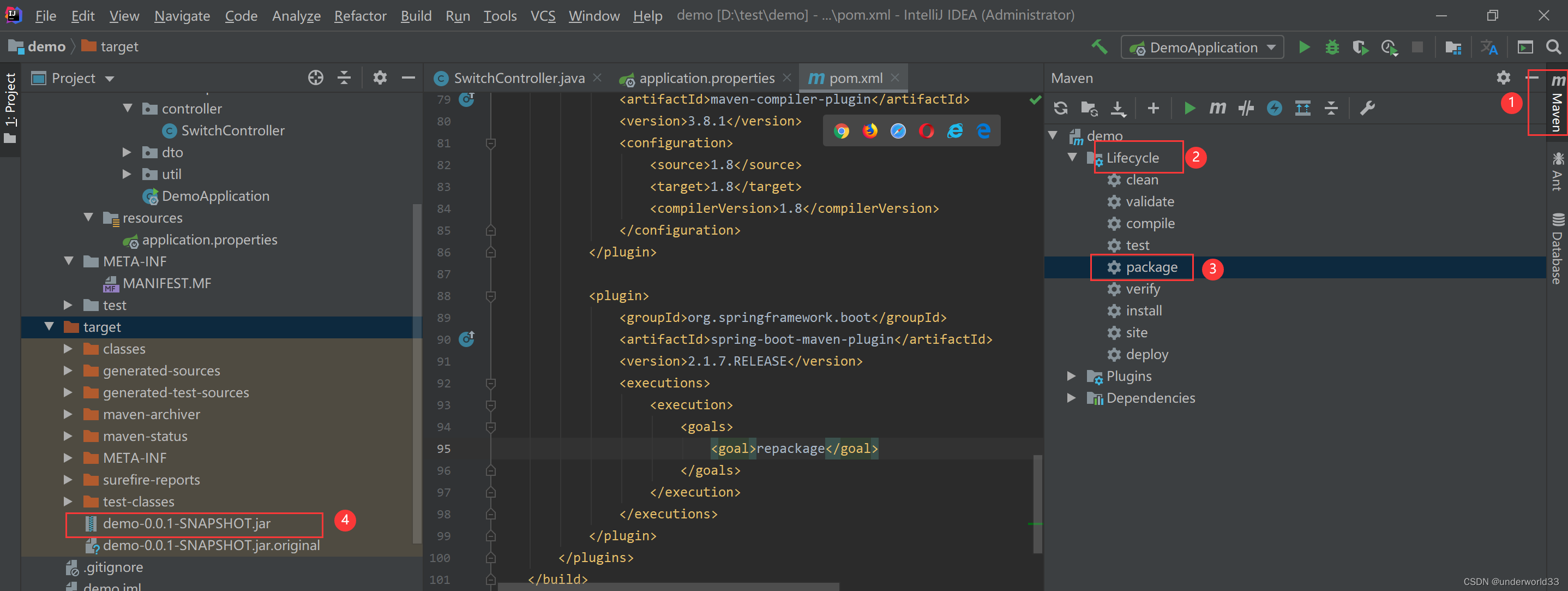 SpringBoot变.exe直接运行_springboot调用exe-CSDN博客
