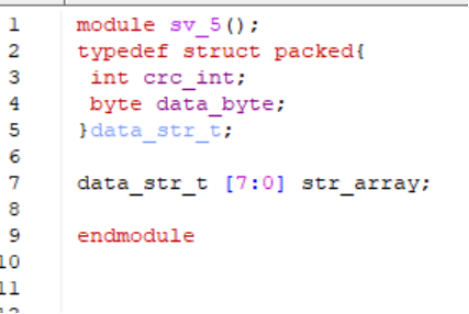 Systemverilog 压缩数组 packed-CSDN博客
