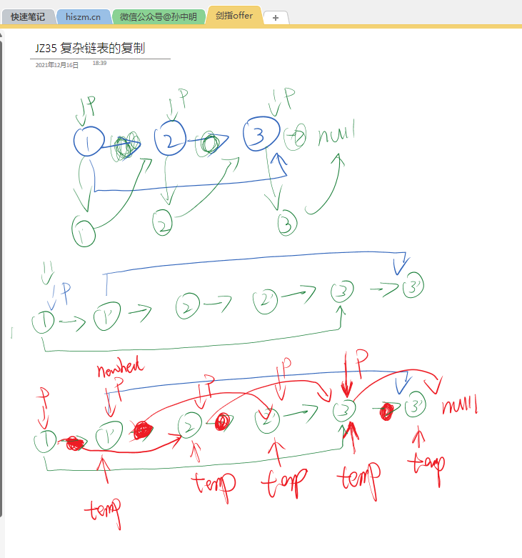 JZ35 复杂链表的复制-CSDN博客