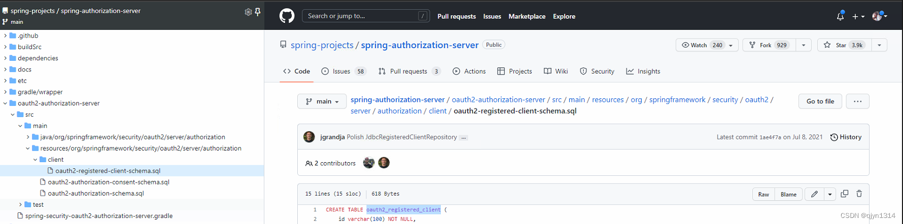 前后端分离Oauth2.0 - springsecurity + spring-authorization-server —授权码模式_oauth2-authorization-server ...