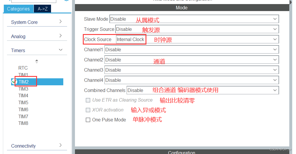 Stm32 Hal库 Stm32cubemx Tim(定时器中断)stm32使用cubemx配置tim中断 Csdn博客