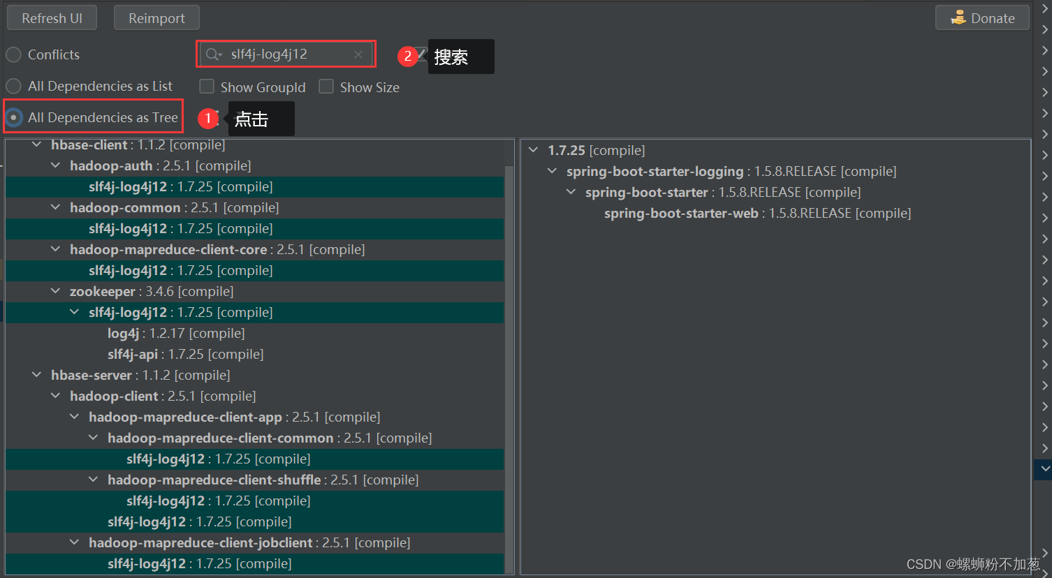 快速解决maven依赖冲突问题_slf4j-log4j12 依赖冲突-CSDN博客