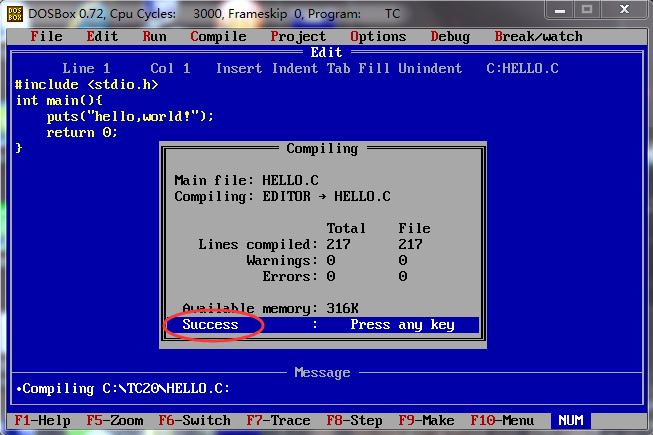 Turbo C 2.0使用教程（非常详细）从零基础入门到精通，看完这一篇就够了-CSDN博客