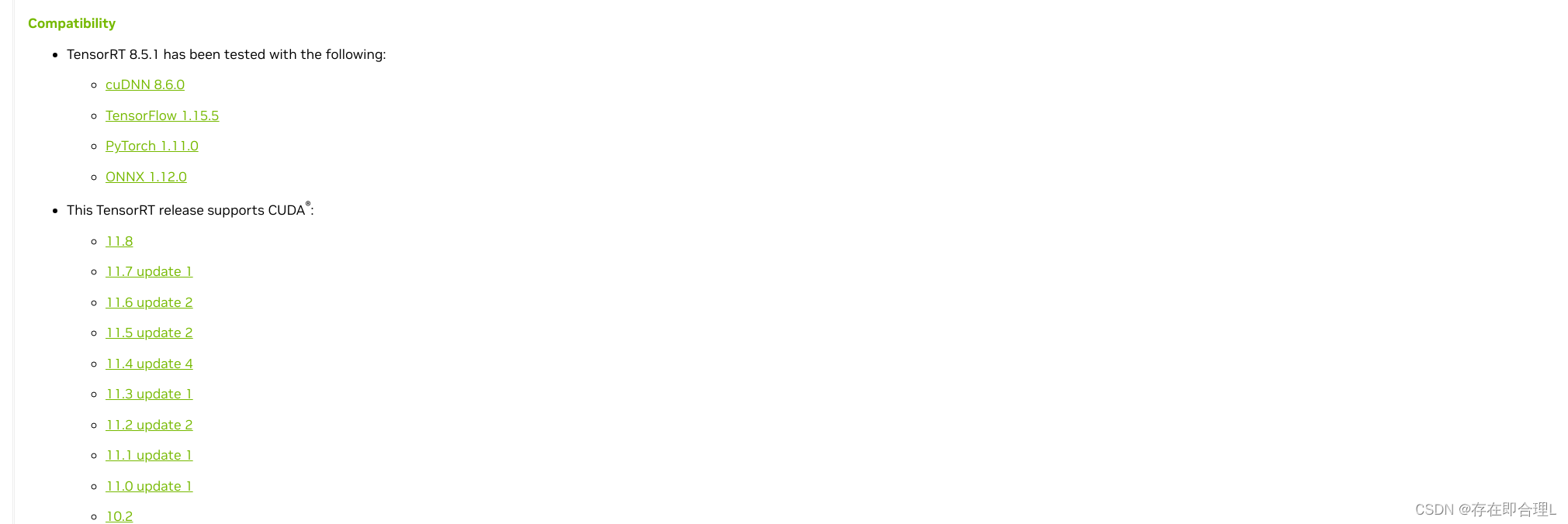 在GPU为4060的Ubuntu20.04下的安装cuda==11.8、CUDNN==8.6.0、TensorRT 8.5.1.7_4060 配什么cuda-CSDN博客