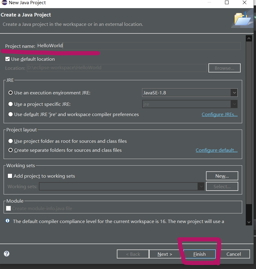 Java入门第8天使用eclipse开发第两个java小程序 Ew帮帮网