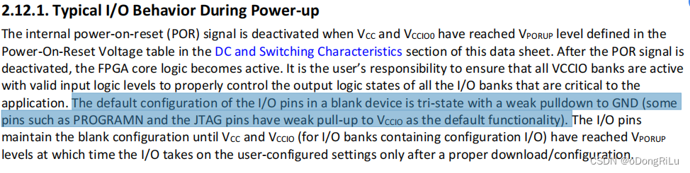 FPGA IO口状态-CSDN博客