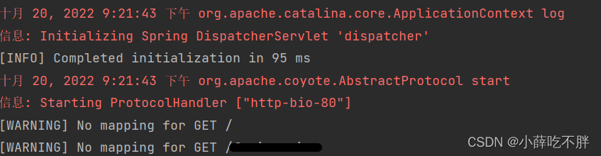 SpringMvc 出现拦截问题 [WARNING] No mapping for GET /-CSDN博客