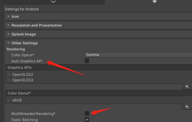 Unity Android 错误 Call To Opengl Es Api With No Current Context Logged Once Per Thread 解决办法 Csdn博客