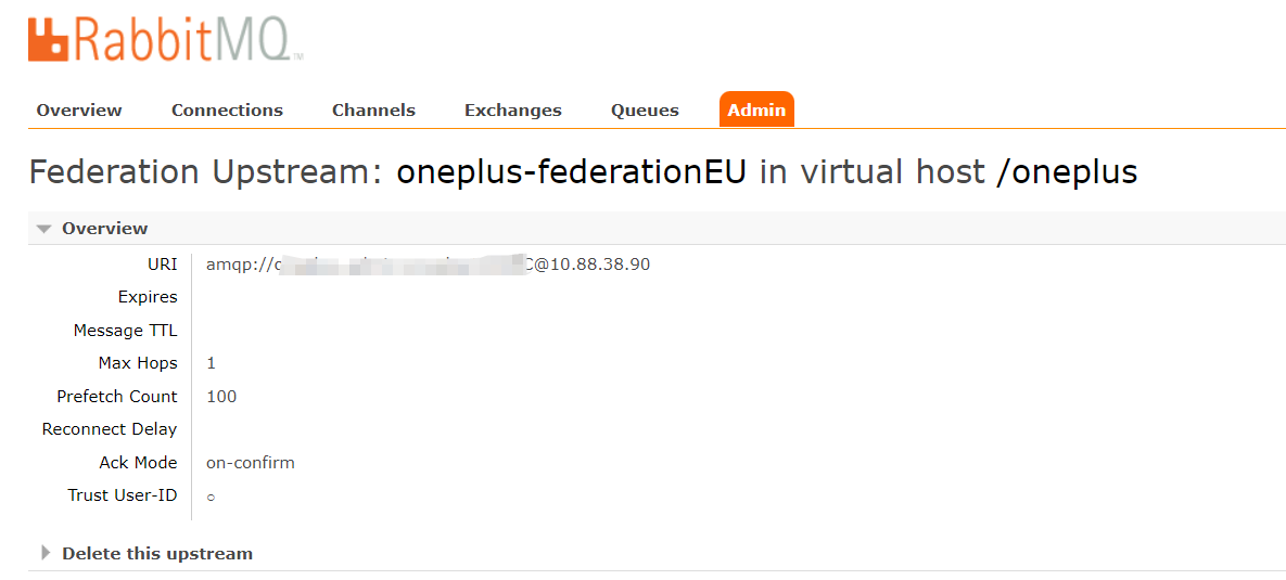 RabbitMq 集群federation 插件使用心得_federation-upstream-CSDN博客