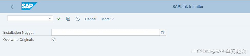 Sap:如何将saplink导入到sap系统中abap学习 Csdn专栏