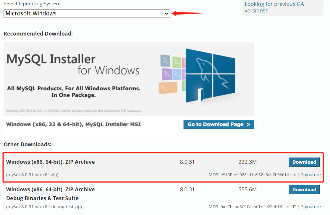 Mysql下载安装配置_mysql my.ini下载-CSDN博客