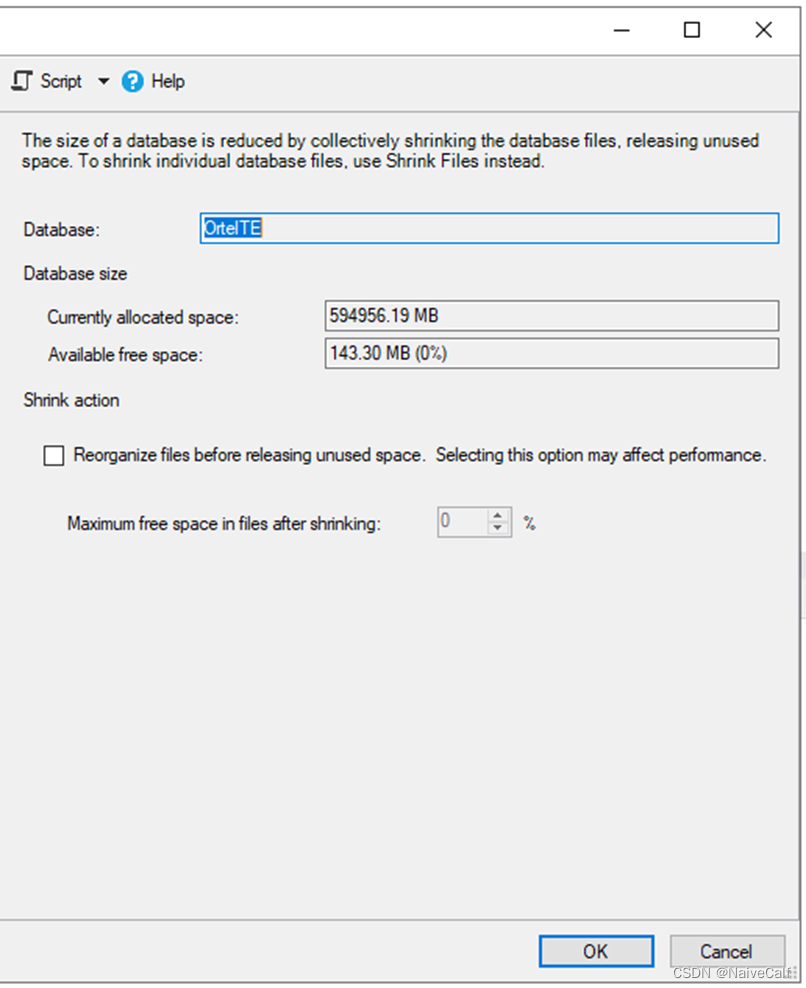 数据库太大，磁盘空间不够，如何备份迁移， Sql可以压缩备份吗？sql Server 压缩备份 压缩率 Csdn博客