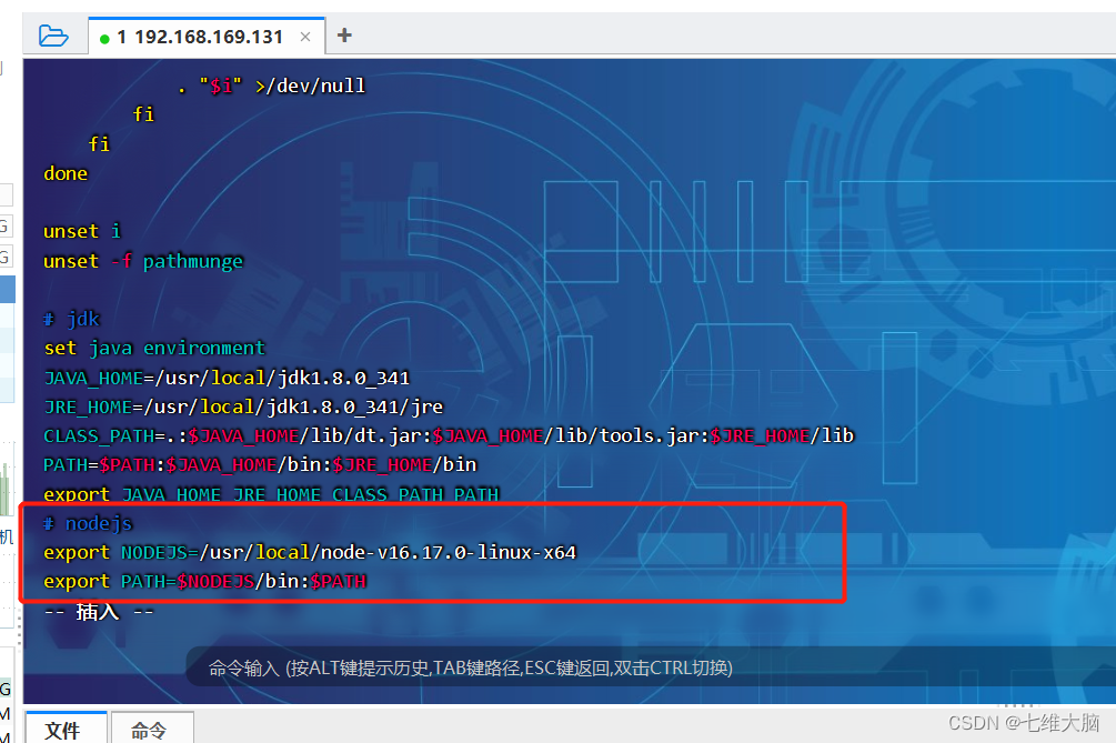 Nodejs安装和环境配置 Linux(2024) Linux Nodejs安装及环境配置 Csdn博客