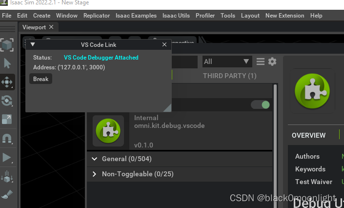 Issac Sim 2. 使用VScode调试代码_isaac sim vscode-CSDN博客