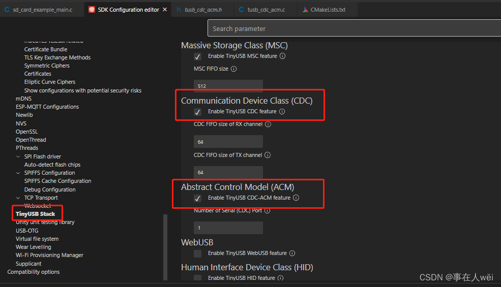 4 Esp32s3 使用usb 加载sd Sdio 当作 U盘使用 Esp32 Usb Csdn博客