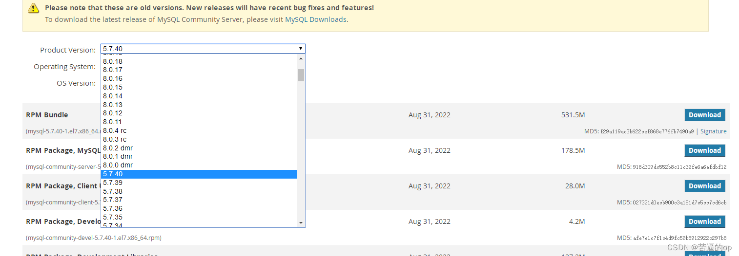 rpm小版本升级mysql5.7（keepalived+mysql环境）_mysql5.7小版本推荐-CSDN博客
