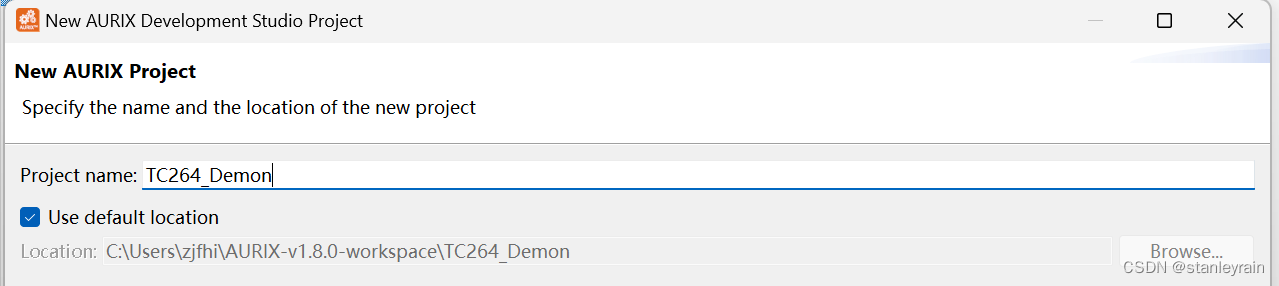 使用AURIX Development Studio创建一个新的工程_aurix develop studio-CSDN博客