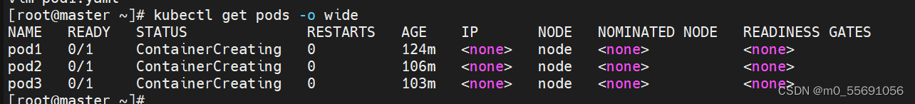 解决：k8s pod状态：ContainerCreating；failed: open /run/flannel/subnet.env: no such file or directory ...