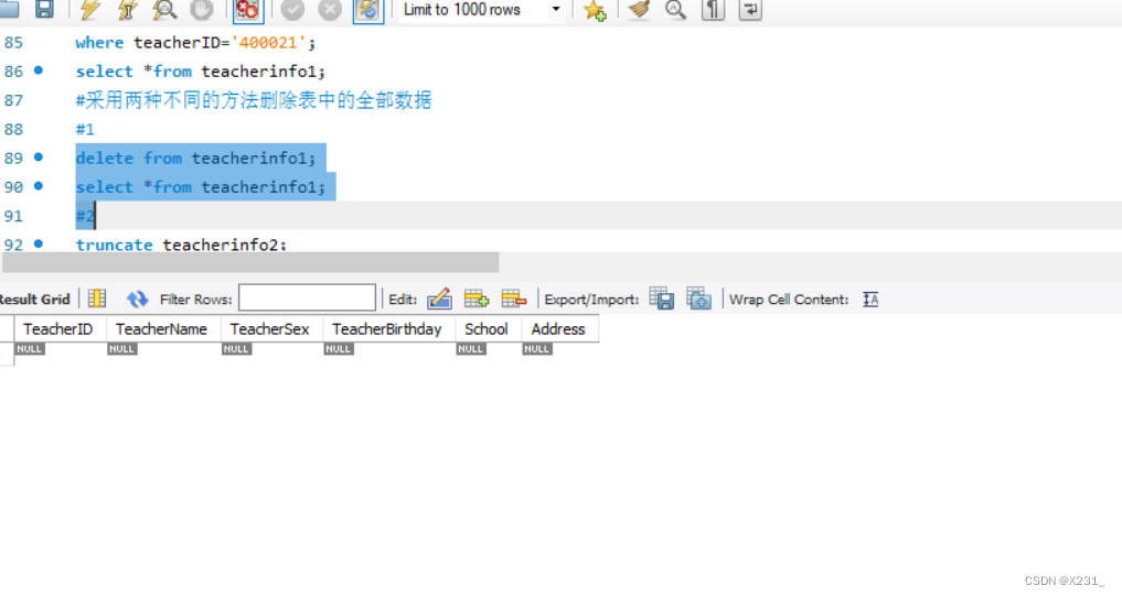 表的插入,insert实验后续 Csdn博客