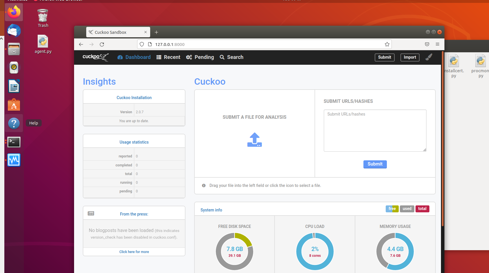 Cuckoo安装过程（初学者）_cuckoo sandbox需要安装在虚拟机吗-CSDN博客