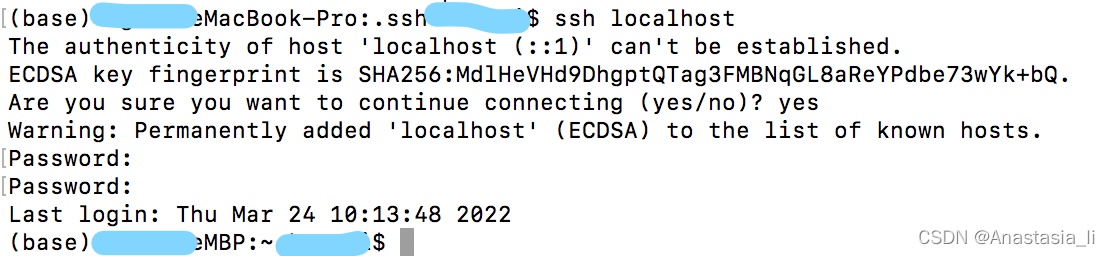 解决mac报错ssh:connect to host 192.168.xx.xxx port 22: Connection refused_pji@pjt:-s ssh nvidia192 ...