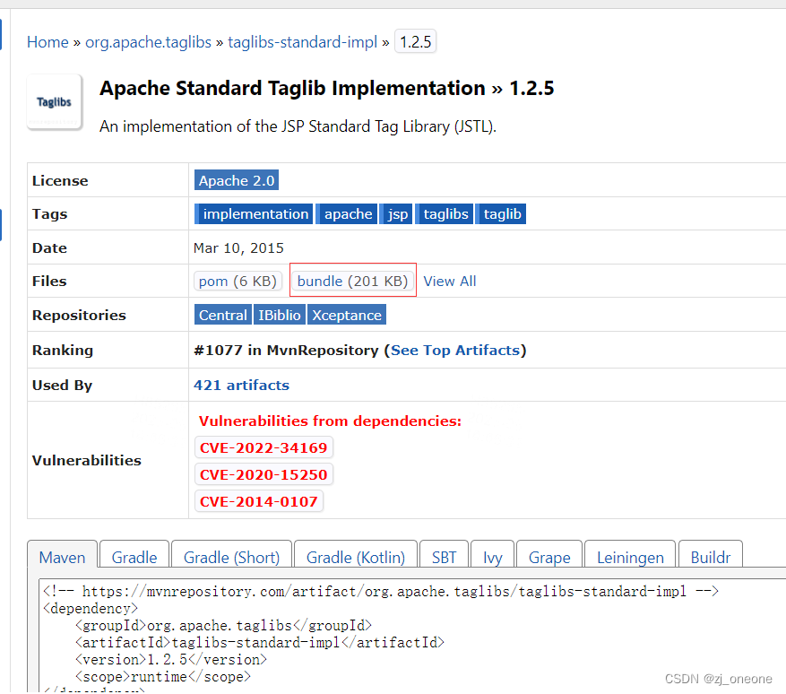 Org Apache Jasper Jasperexception 无法在web Xml或使用此应用程序部署的jar文件中解析绝对uri:[ Jsp