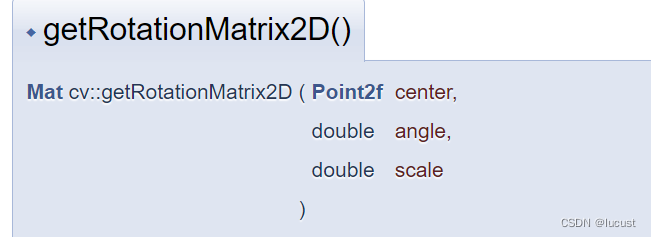 opencv c++图像旋转（21）_c++ getrotationmatrix2d-CSDN博客