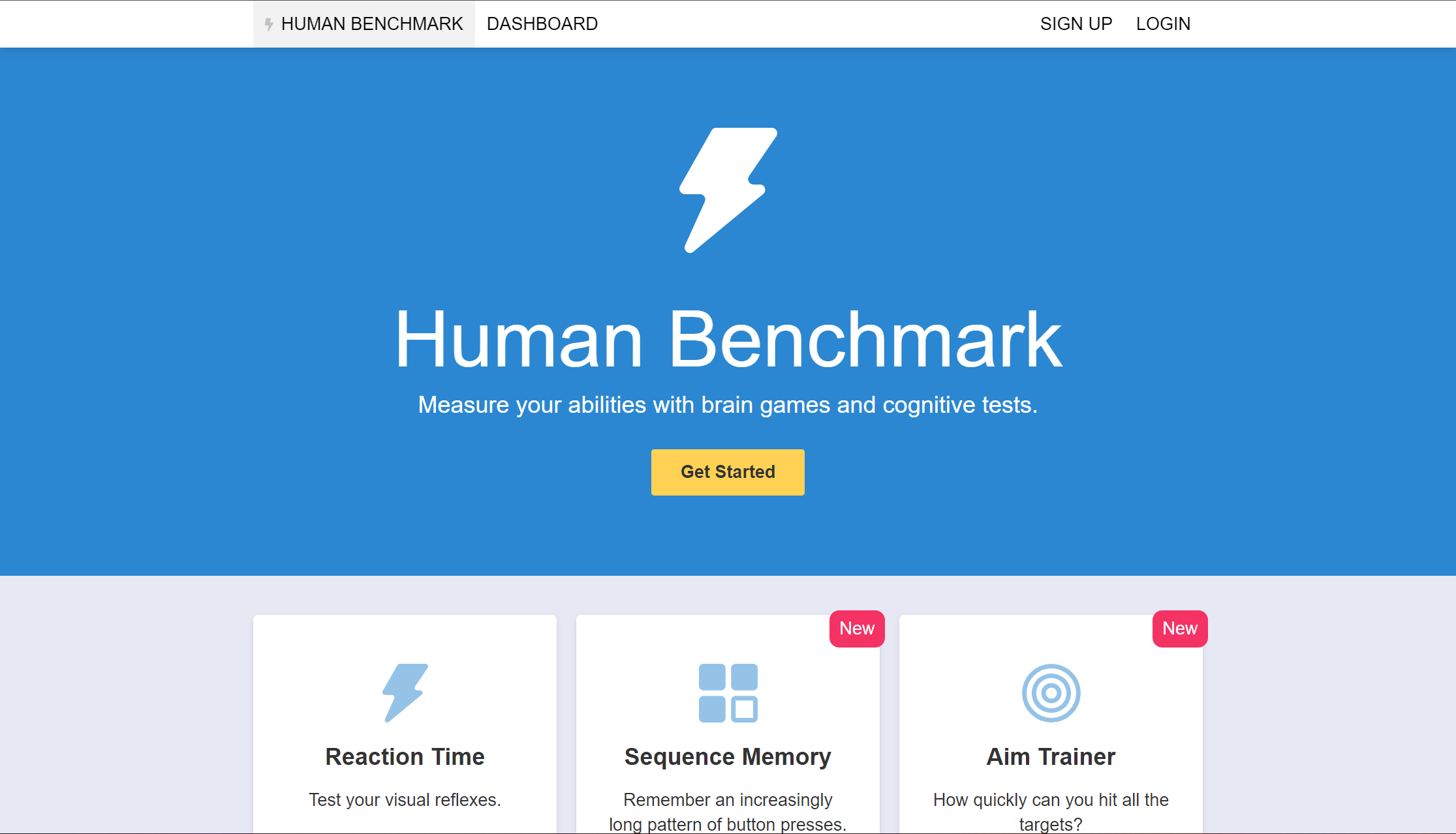 【046】人类基准-测试记忆力和反应速度等素质_人类反应测试-CSDN博客