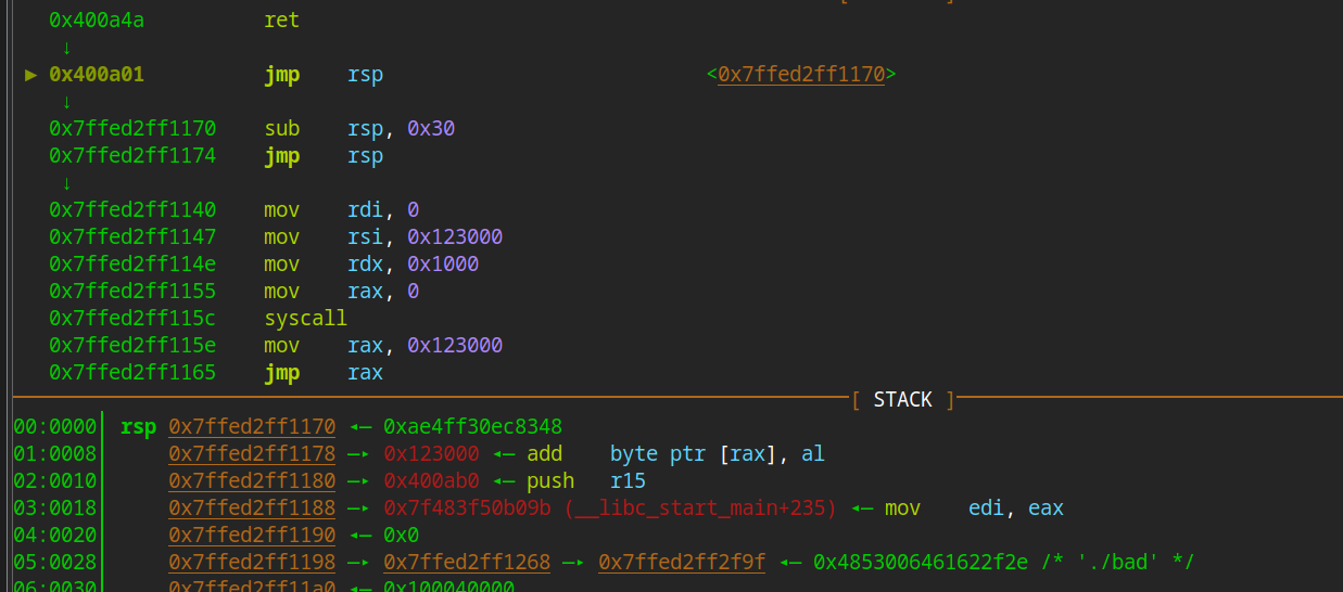 linux_pwn(5)--ret2syscall x64&&[极客大挑战 2019]Not Bad_ret2syscall 64位-CSDN博客