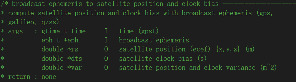 rtklib--伪距单点定位（single-point positioning）学习（1）Satposs_rtklib显示接收机钟差-CSDN博客