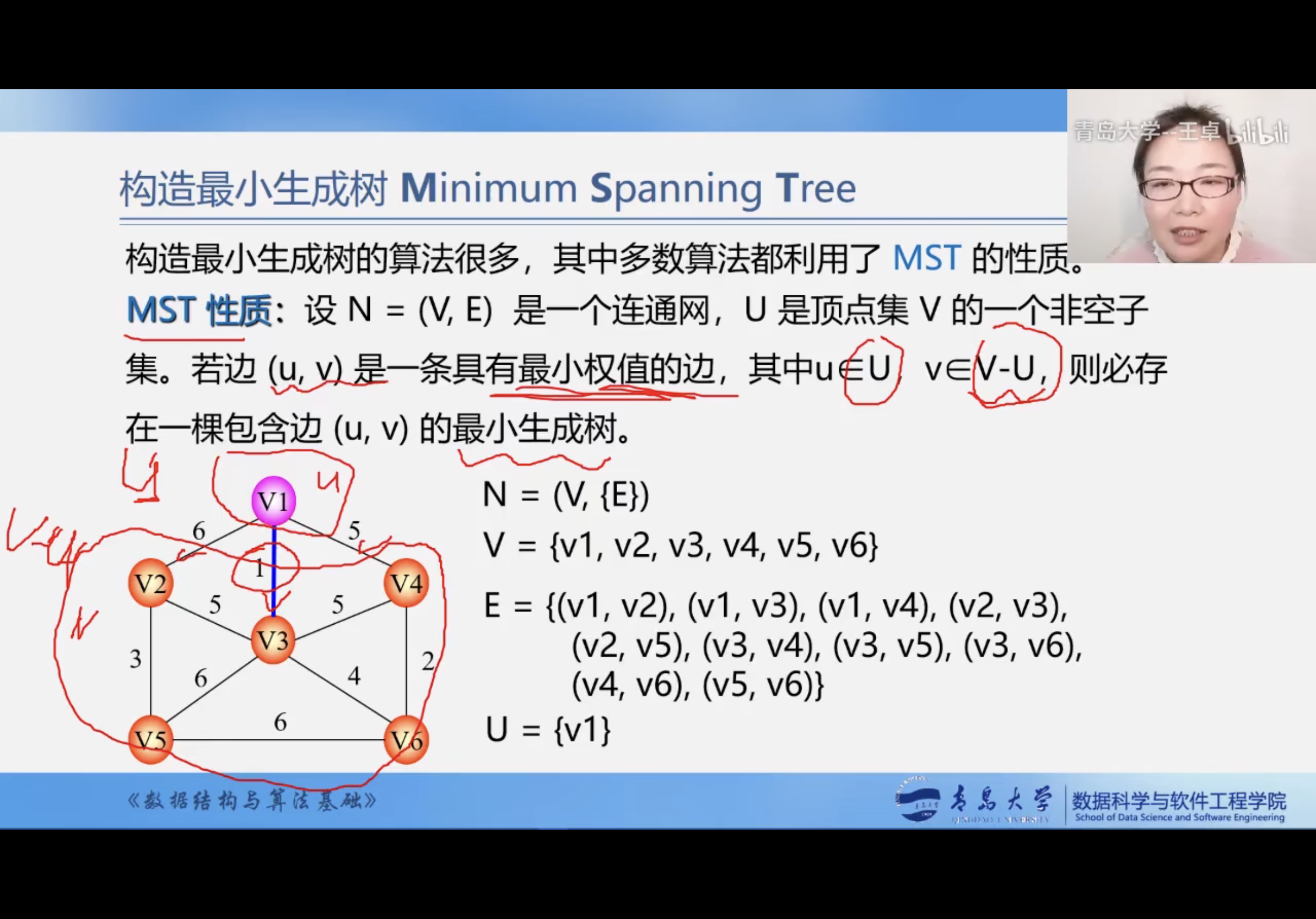 【图的应用-最小生成树-MST性质-普里姆算法（Prim）-克鲁斯卡尔算法（Kruskal）-比较】_mst prim vs kruskal-CSDN博客
