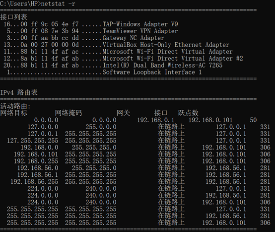 计算机网络实验：常用网络命令的使用（ping、ipconfig、netstat、tracert、arp）-CSDN博客