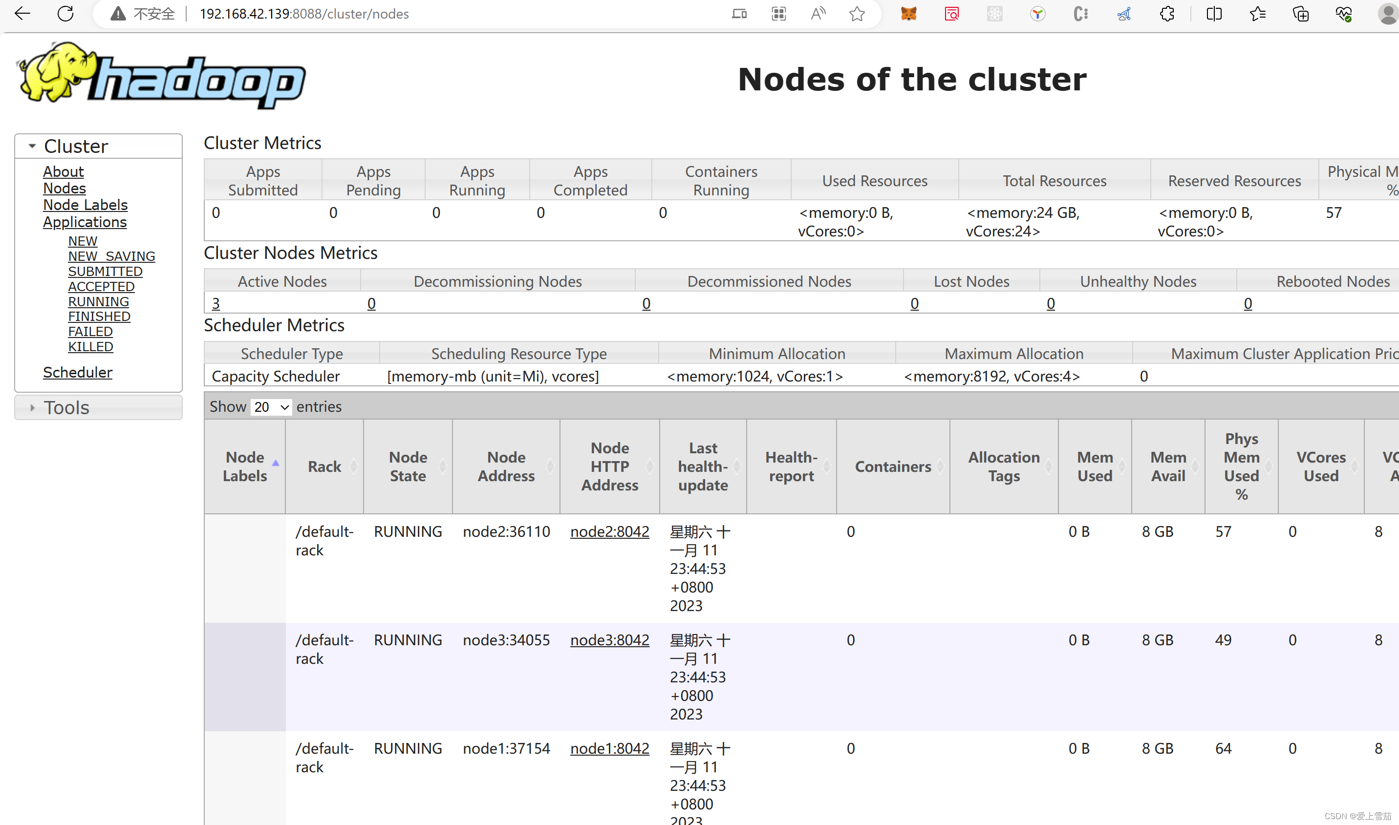 在linux上部署hadoop-3.3.6，hbase-2.5.6 ，apache-zookeeper-3.8.1集群_hadoop 3.3 hbase 2.5 snappy 2023-CSDN博客