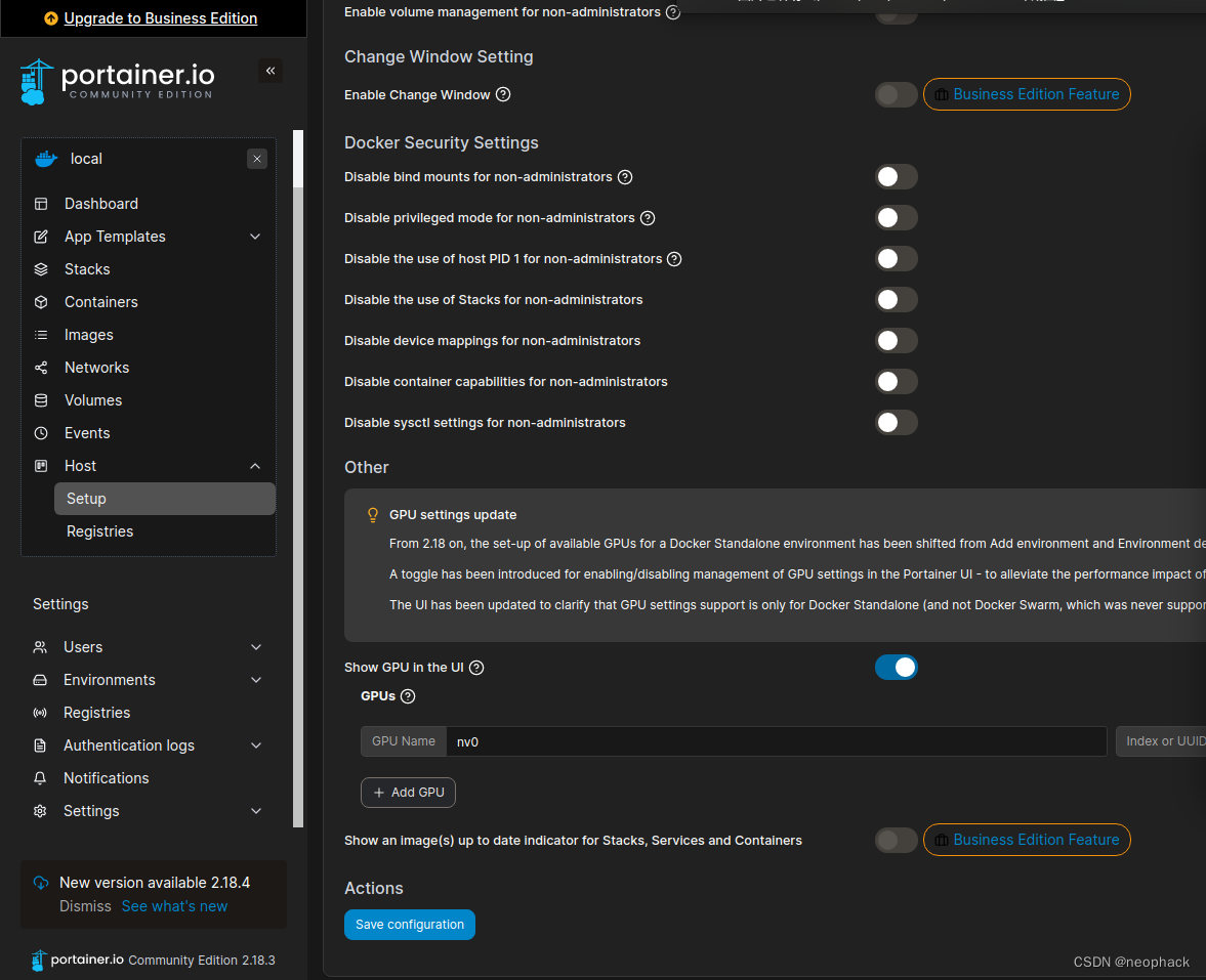 portainer nvidia GPU docker_portainer gpu-CSDN博客