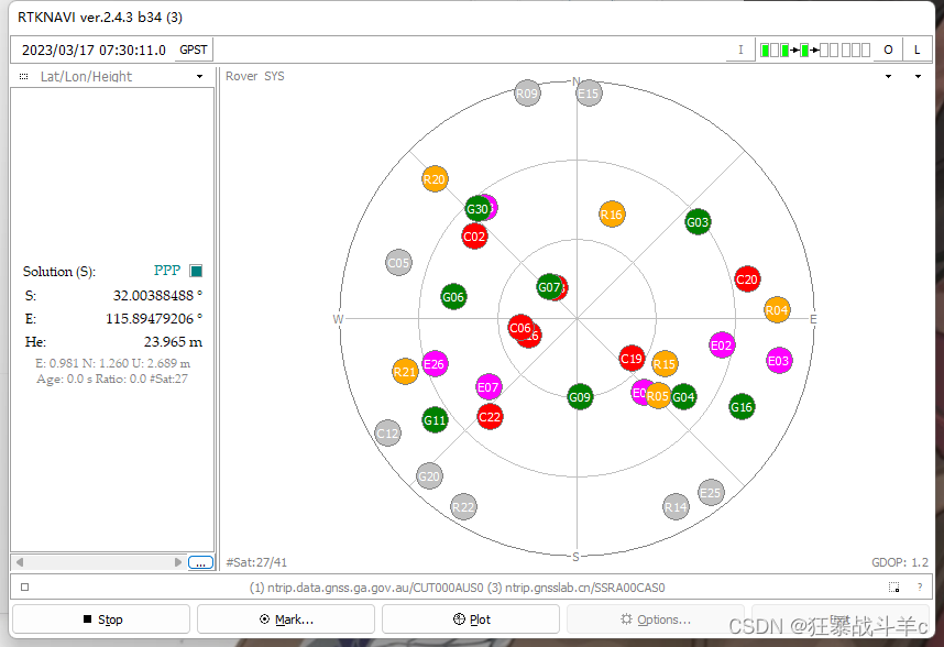 使用rtklib进行实时PPP定位_使用rtklib进行ppp定位和rtk差分定位-CSDN博客