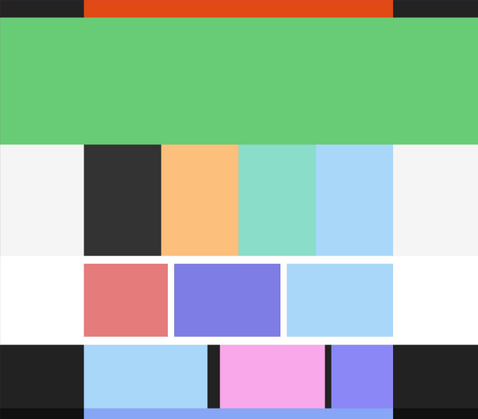 HTML5色块练习_并排 色块 html-CSDN博客