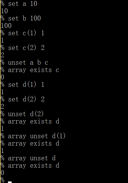 Tcl 语言 ——变量篇_tcl 当前输入作为变量-CSDN博客