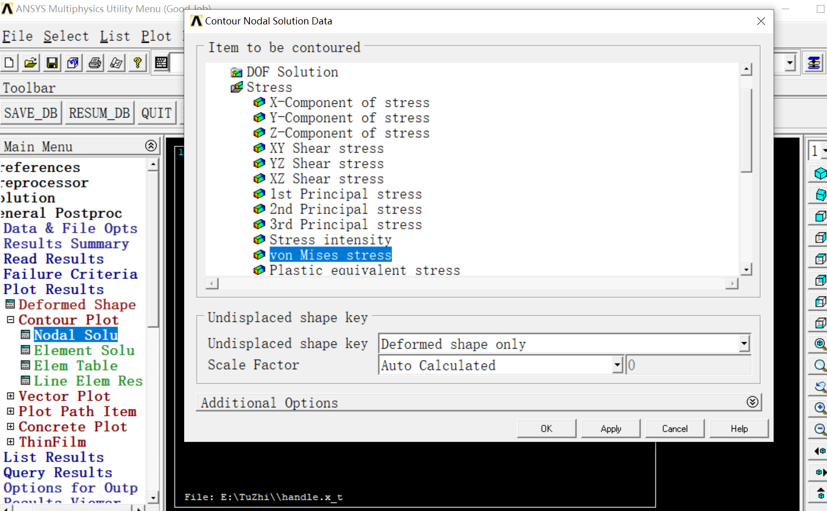 ansys--workbench（导入solidworks)受力分析_workbench导入solidworks模型_Discipline※的博客-CSDN博客