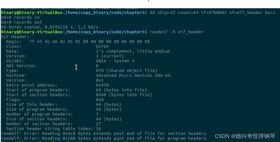 【5】ctf二进制分析实例payload二进制基础工具介绍objdump Etcctfstrings、strace使用教程 Csdn博客